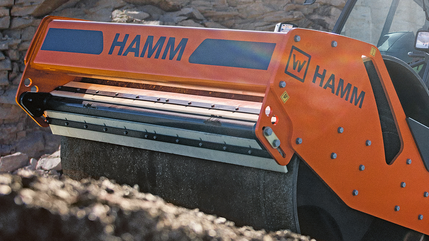 Scraper for tyres and drums | Spare parts | Hamm