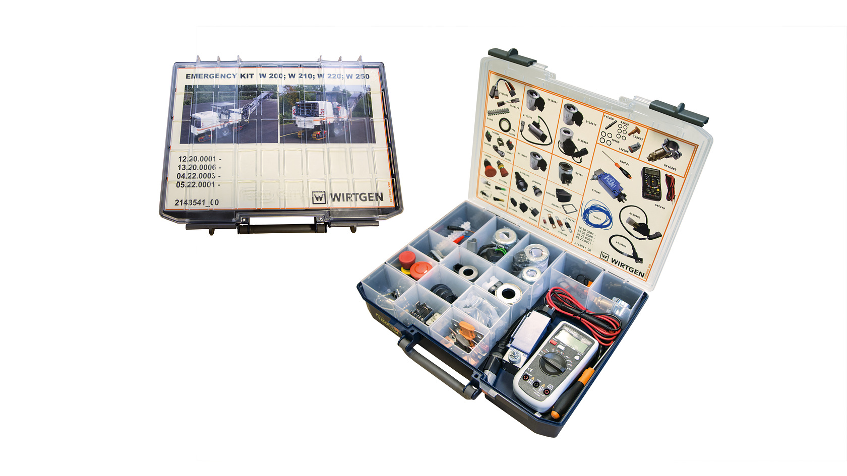 Emergency kits | Spare parts | Wirtgen